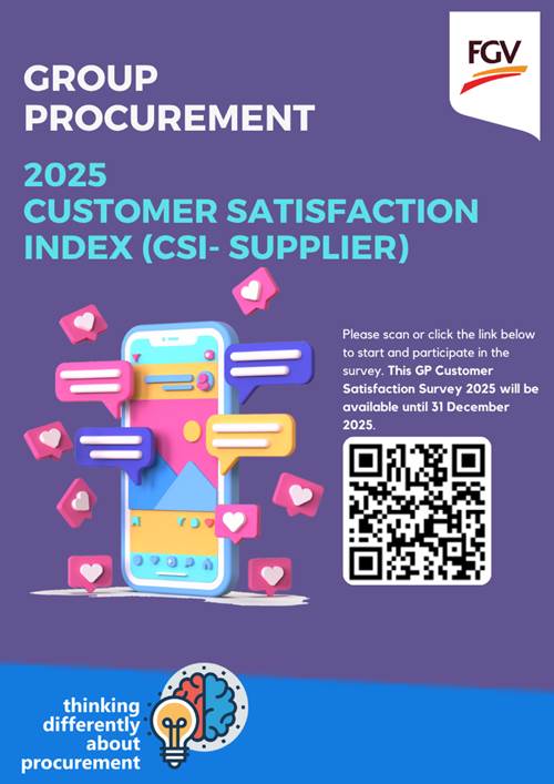 📢 2025 Procurement Customer Satisfaction Index (CSI) Survey is Now Open