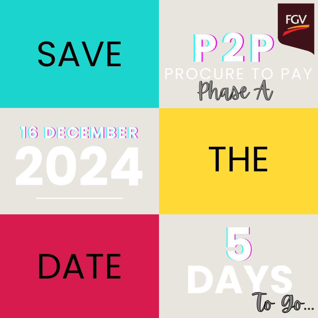 PROJECT E-PROCUREMENT PHASE 3 - The final countdown until Go-Live